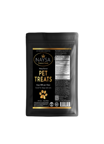 Naysa CBD Dog Treats 5mg - 30 count – change4lifenow20